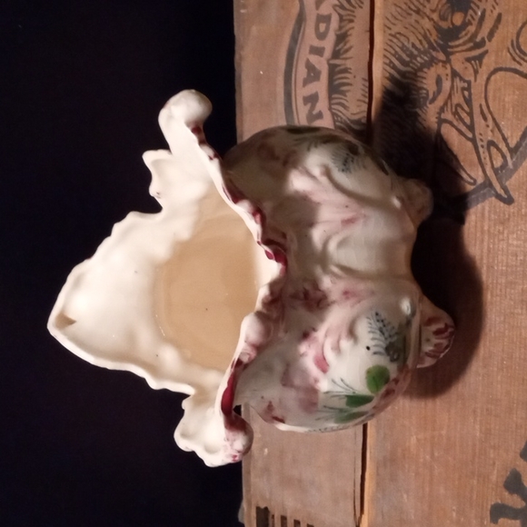 Accents | Antique Ceramic Painted 3 Footed Vase Made In Japan | Poshmark